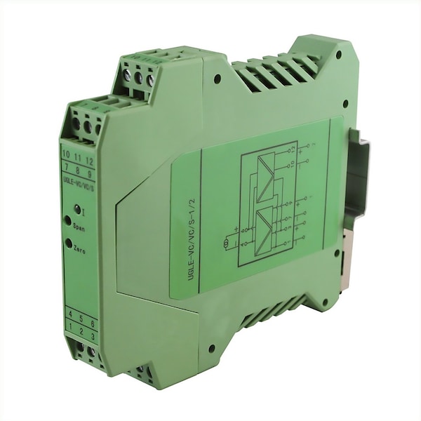 Asi 4-20mA Signal Splitter, 1 Input, 2 Output, 24V DC, Loop or Non Loop Powered, DIN Rail Mount ...